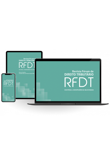 Revista Forum De Direito Tributario - Rfdt - Loja Jurídica Online ...