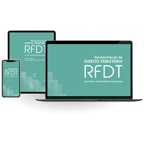 Revista Forum De Direito Tributario - Rfdt - Loja Jurídica Online ...